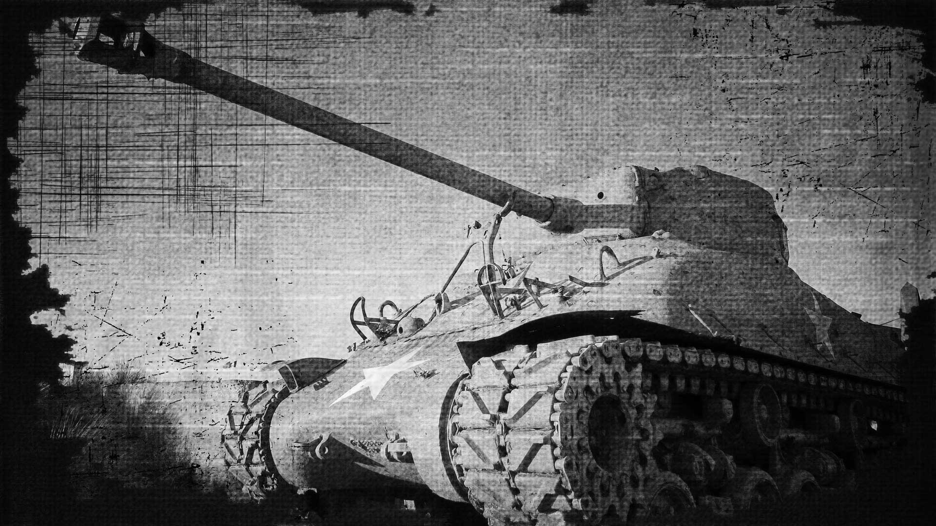 world-war-2-tank-bw | Cotton Museum